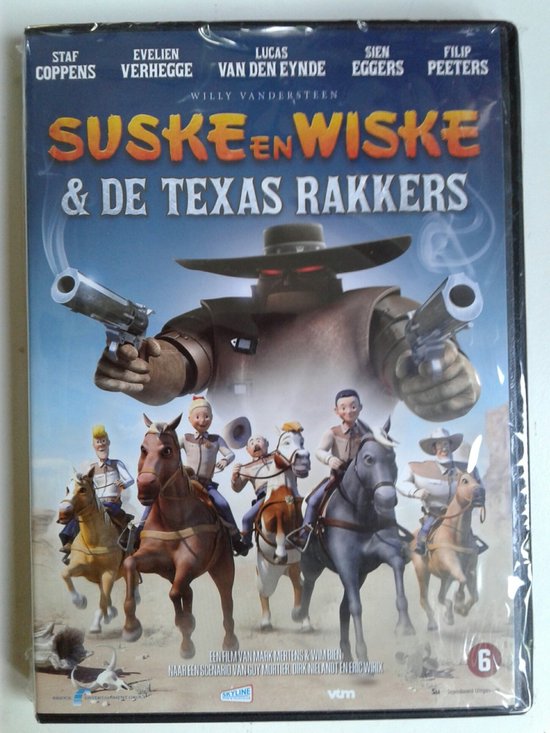 Suske en Wiske & de texas rakkers (Dvd) | Dvd's | bol