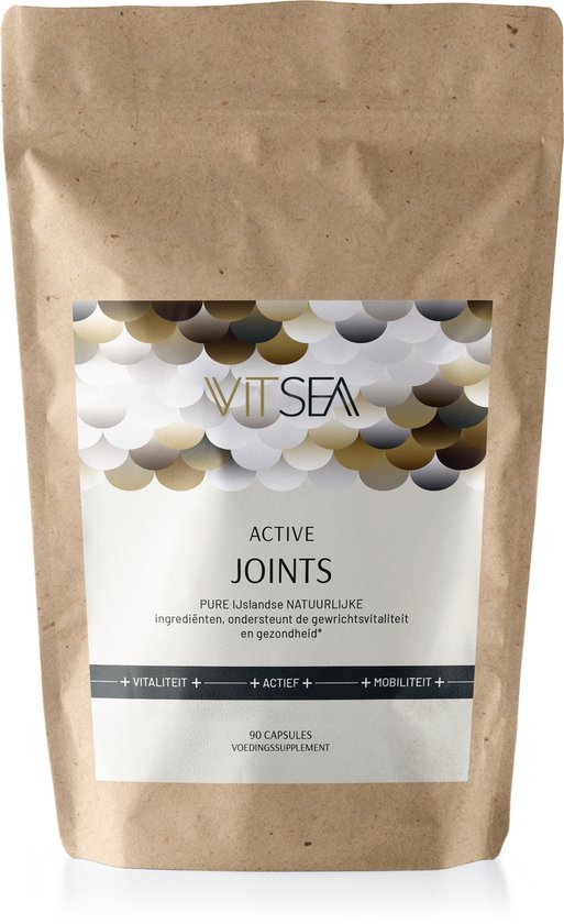 VITSEA Active Joints - Voedingssupplement - Pure IJslandse ingrediënten ...