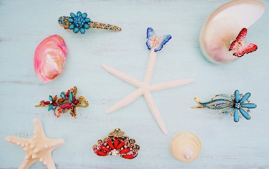 Haarklem groot - Haarclip - Haarsieraad - Haarspeld - Haar accessoires ...