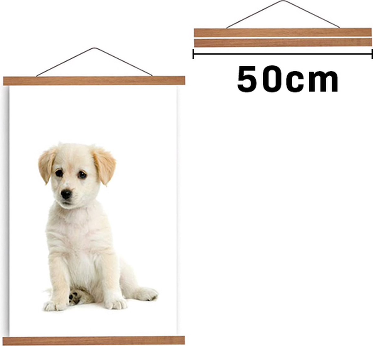 Schilderenopnummers.com® - Magnetisch - Houten lijst voor canvas doek ...