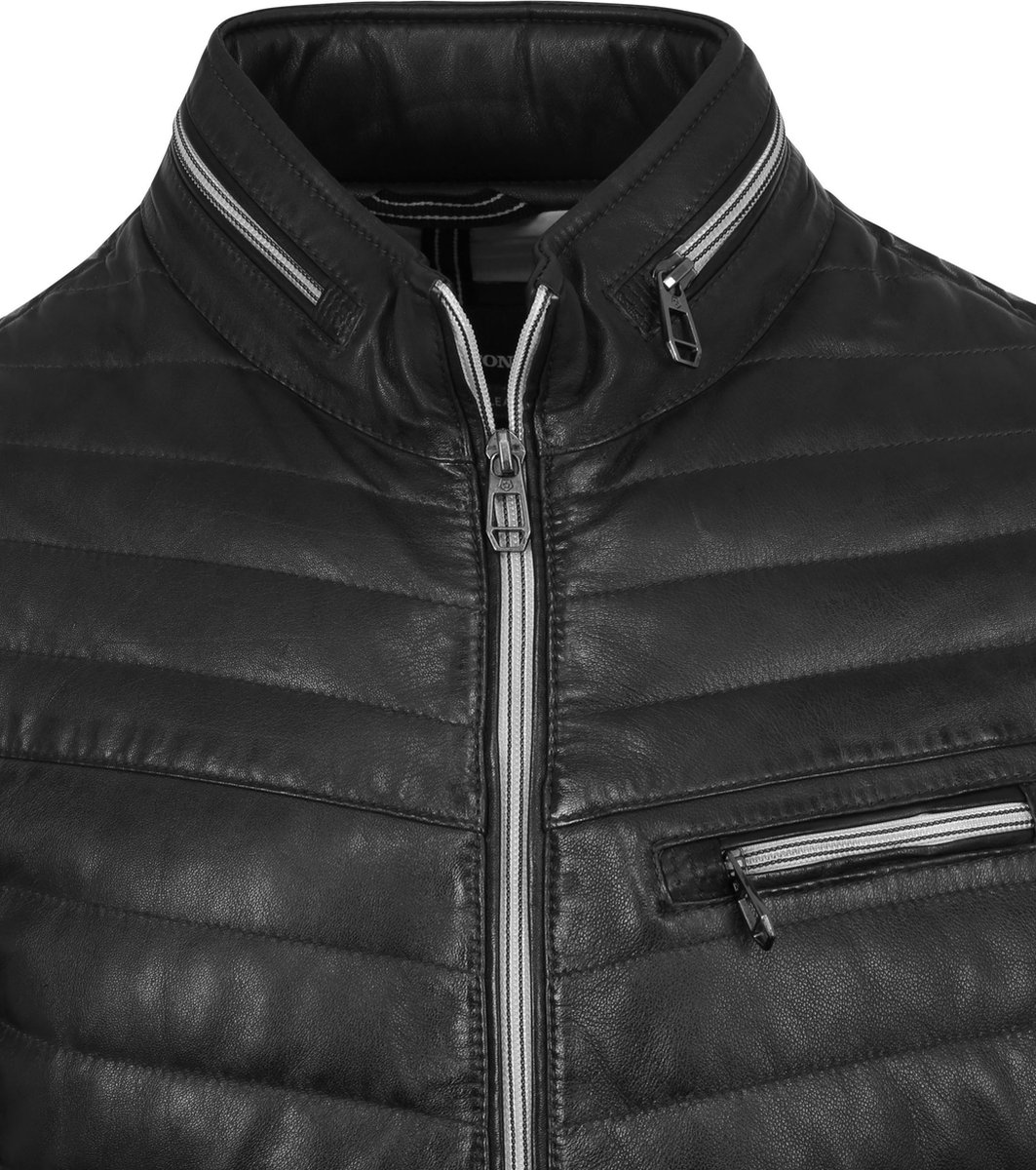 Milestone - Damiano Jas Zwart - Maat 52 - Modern-fit | bol.com