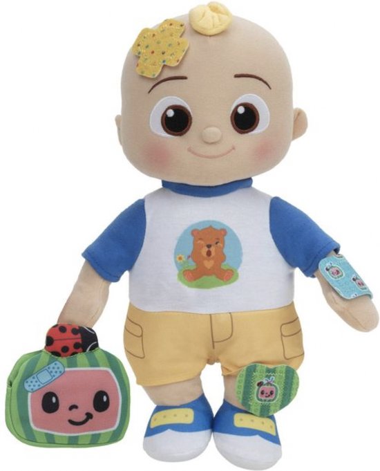 CoComelon - JJ Boo Boo Interactieve mascotte pluche pop met licht en ...
