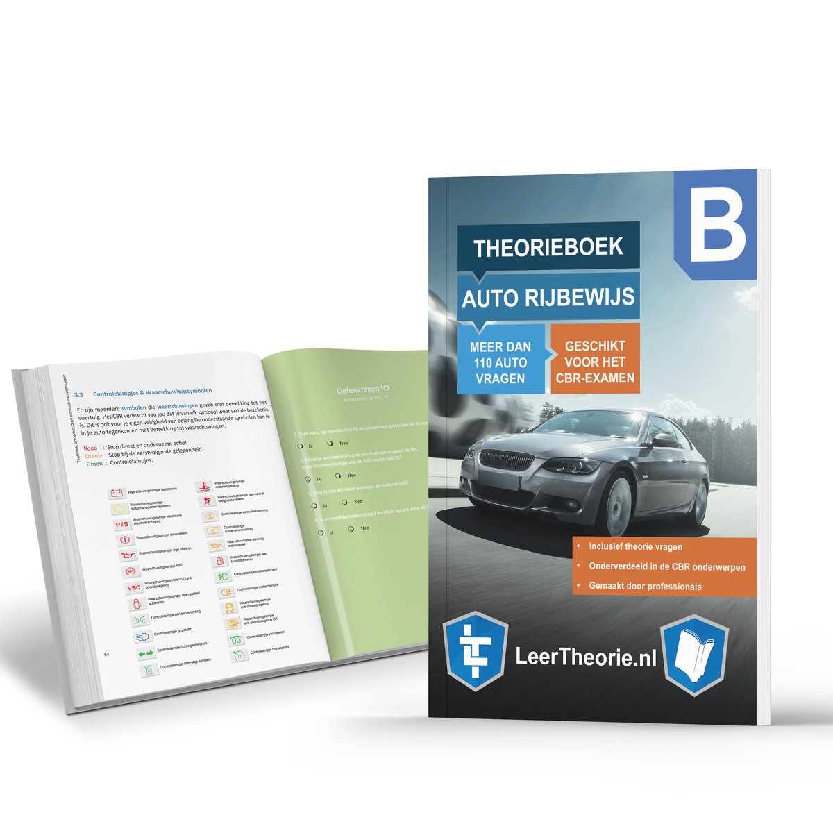 Auto Theorieboek Rijbewijs 2023 - Theorie leren auto + Auto Theorie ...
