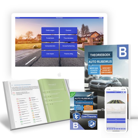 Auto Theorieboek 2023 - Auto theorie oefenen - Theorie Leren Auto ...