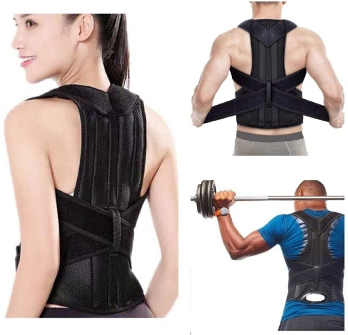 Lavida Home - Houding correctie - Rug brace - Postuur corrector - Rug ...