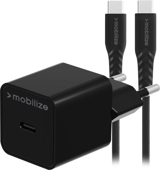 Mobilize Single USB-C Oplader USB-C 1.2 Meter Power Delivery 20W ... Mobilize Single USB-C Oplader USB-C 1.2 Meter Power Delivery 20W ...