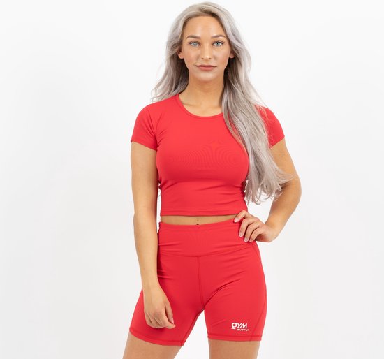 Flex Crop Top - Red | bol.com