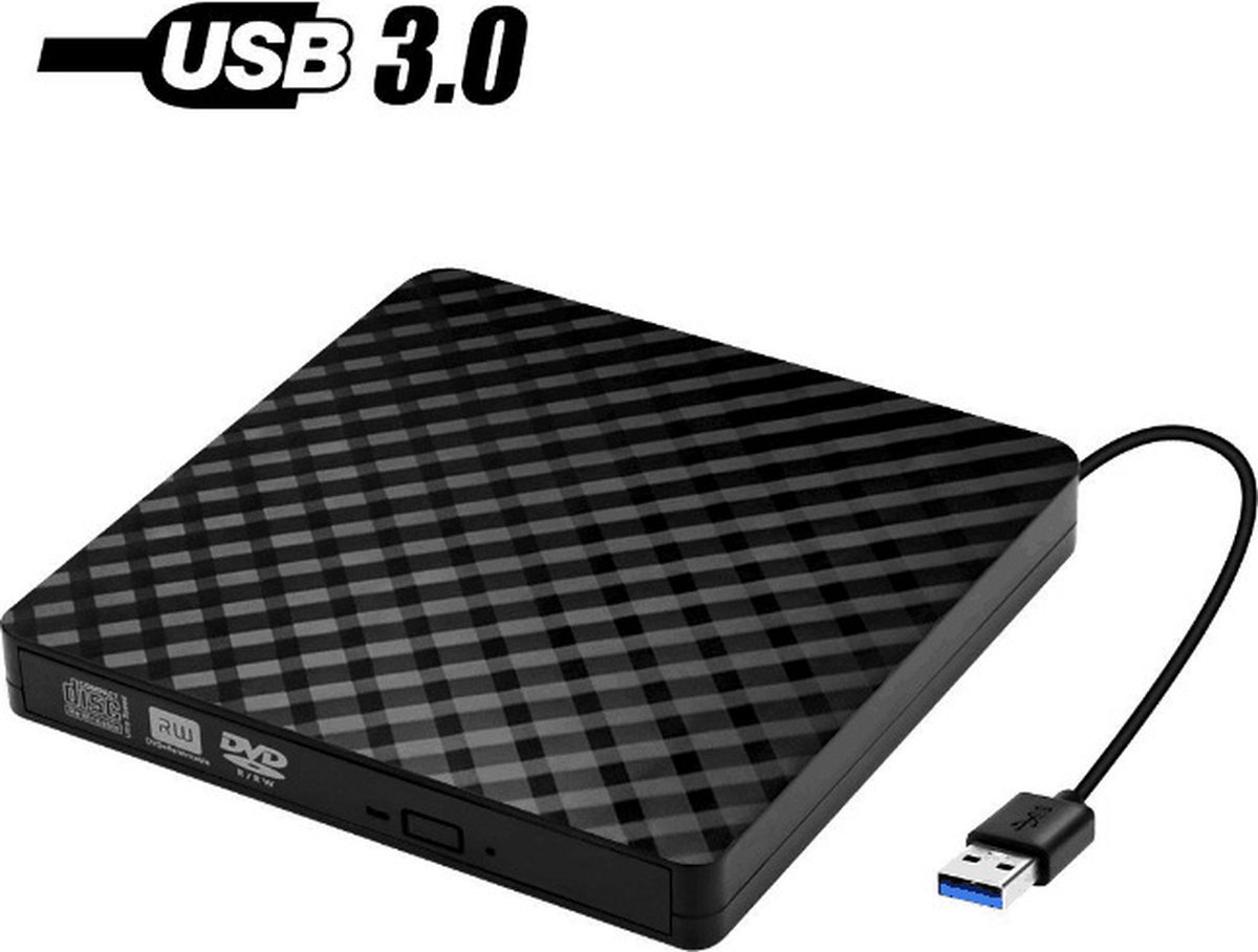 USB CD/DVD ROM cd-lezer draagbare cd/dvd speler en brander | bol.com