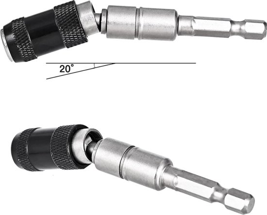 Hoek Opzetstuk Boormachine - 20 Graden - Universeel - IXEN | bol