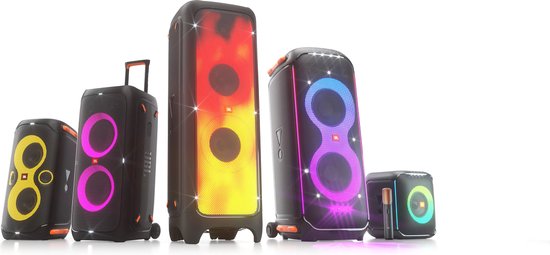 JBL PartyBox Encore - Draadloze Bluetooth Speaker met microfoon - Zwart ...