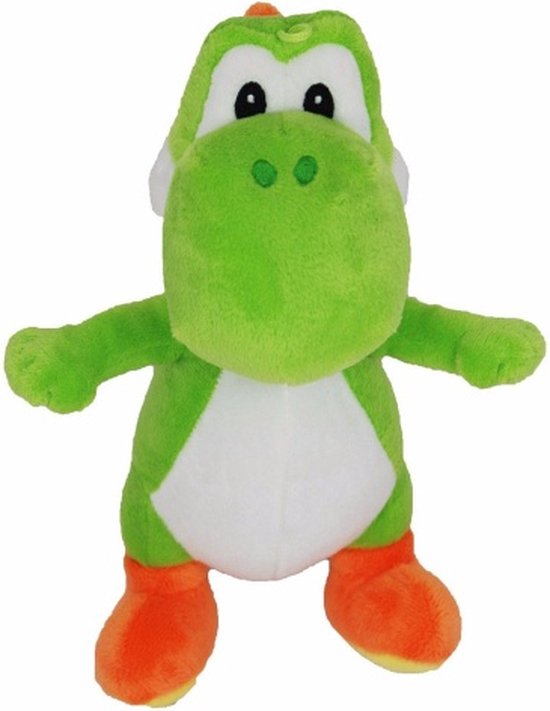 Nintendo - Super Mario Groene Yoshi Knuffel 25cm | bol