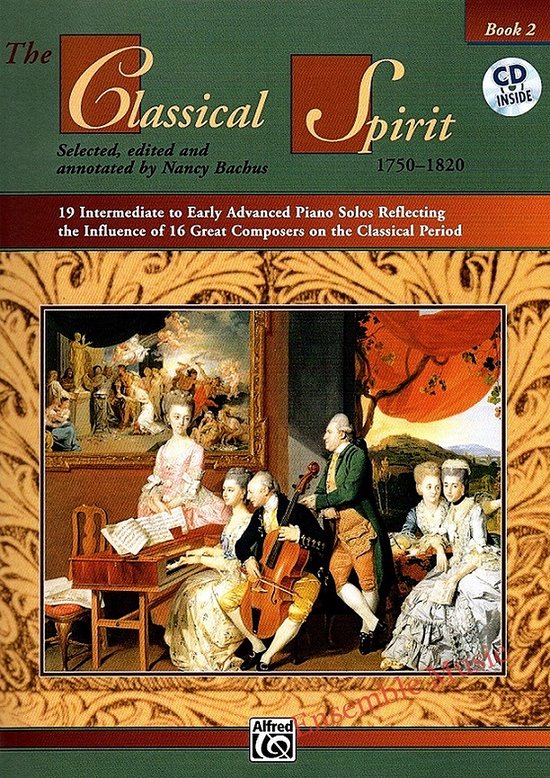 Nany Bachus - The Classical Spirit (1750-1820) - Book 2 (Boek + CD ...