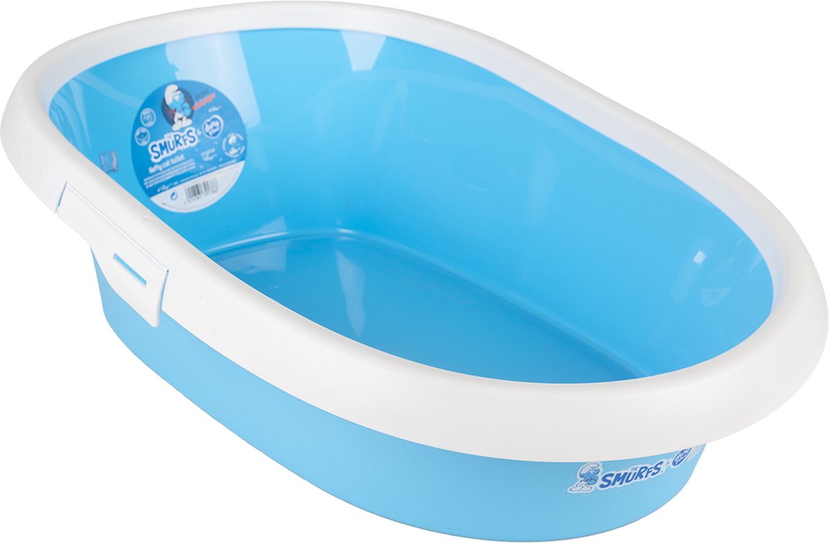Potige smurf open kattentoilet 58x39x17cm blauw | bol.com