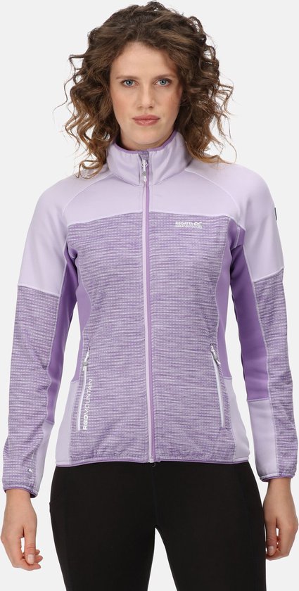 De Regatta Yare V Midlayer jas - dames - softshell - stretch - Paars ...