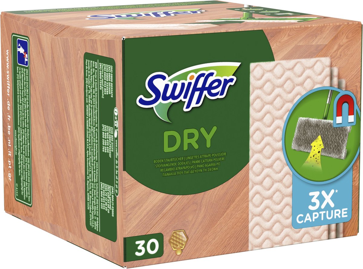 Swiffer Vloerreiniger - Droge Doekjes Voor Parket - Navullingen ...