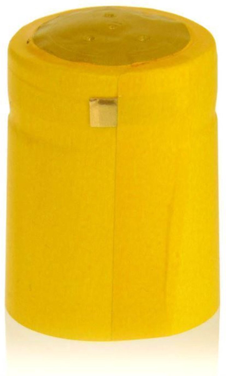 Ornina - 10 stuks geel krimp capsule - wijn verzegeling | bol.com