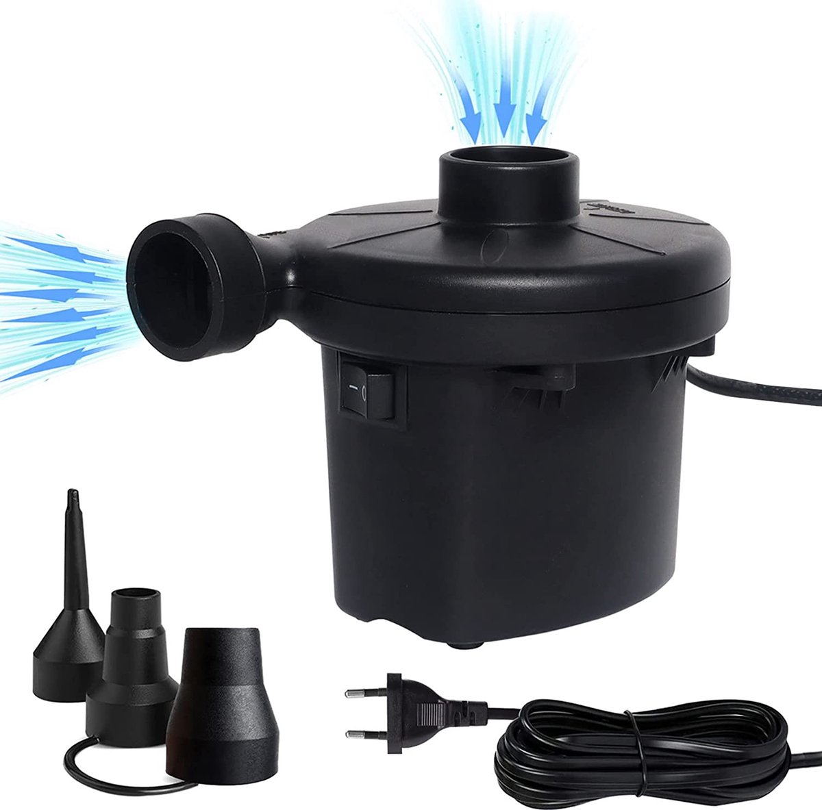 Elektrische luchtbedpomp - Elektrische Pomp - Luchtbed Pomp Opblaasbaar ...
