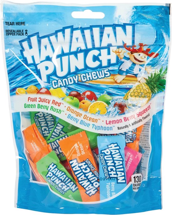 Hawaiian Punch Candy Chews (198 gram) - 12 Stuks | bol
