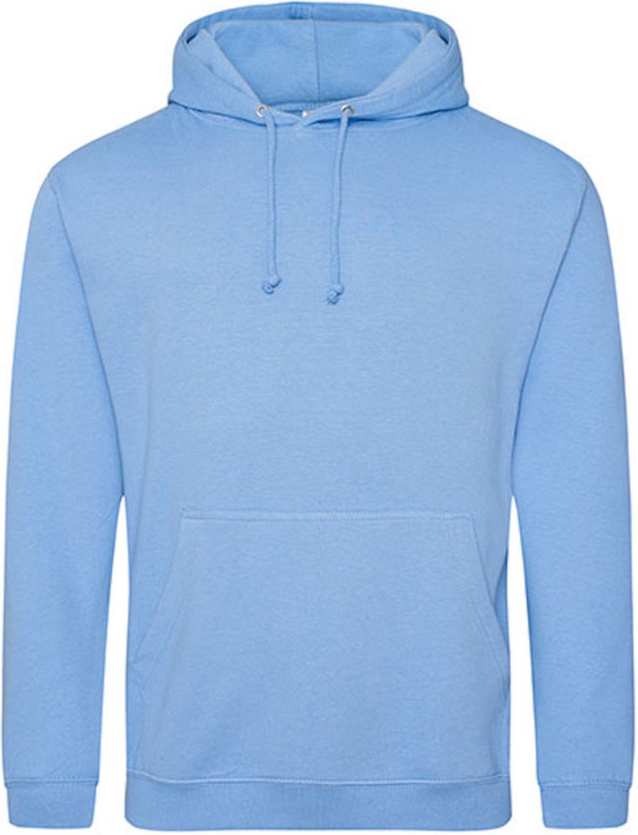 Just Hoods 'College Hoodie' Cornflower Blauw Maat XL | bol.com