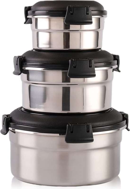 Ensemble de boîtes de rangement - Boîtes de rangement de cuisine ...