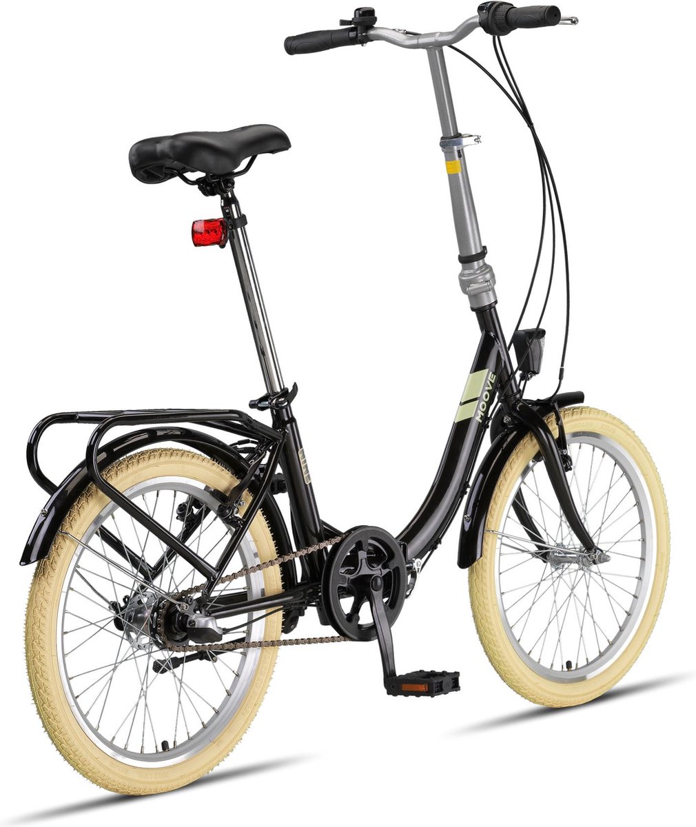 PACTO NINE FOLDING BIKE BLACK 3v VOUWFIETS PLOOIFIETS | bol.com