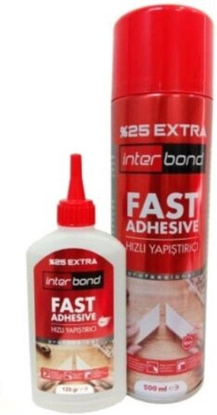 Akfix Interbond Super Glue Extra Strong - Super Glue with Activator CA ...