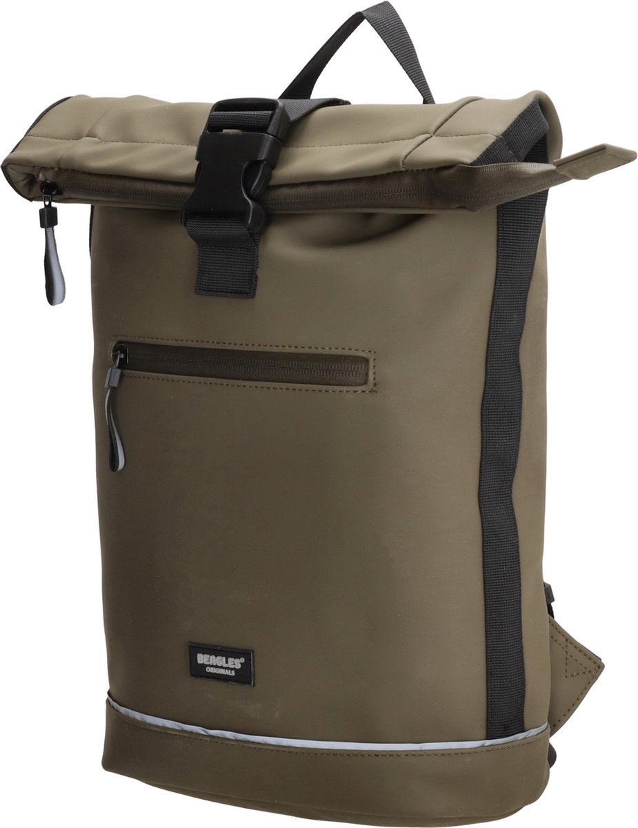 Beagles Originals Waterproof Originals Rugzak - Olijfgroen | bol