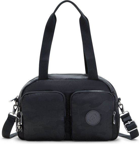 Kipling Cool Defea Handtas Black Camo Emb | bol.com