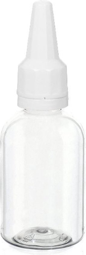 Ornina - 50ml Pipetflesjes - Druppelflesje - Pipet voor vloeistoffen ...