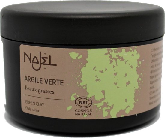 Najel Aleppo - Gezichtsmasker Groene Klei - 150 gr - 100% natuurlijk ...