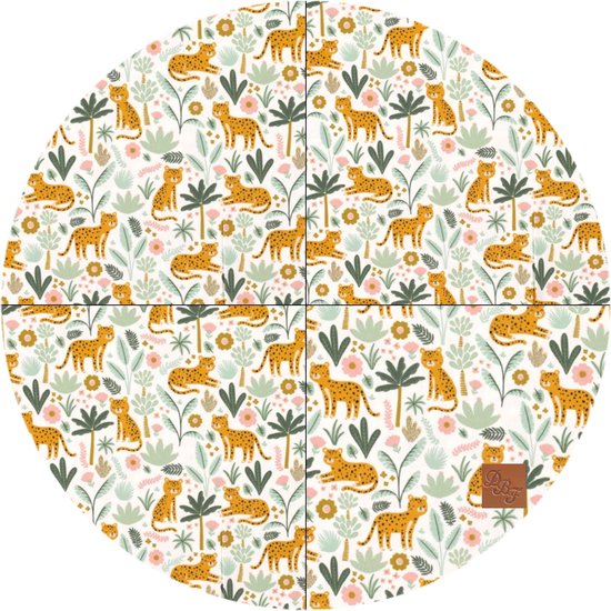 Boxkleed rond luipaard | bol