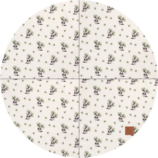Boxkleed rond panda | bol