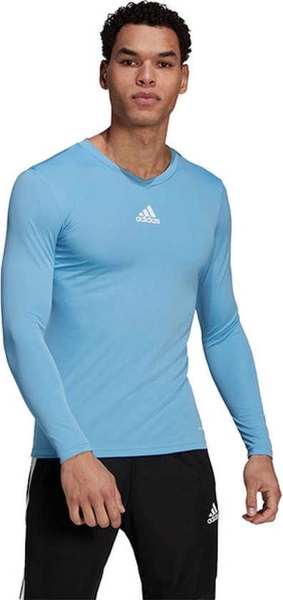 adidas Team Base Shirt - Maillots thermiques - Blue clair - Homme | bol.com