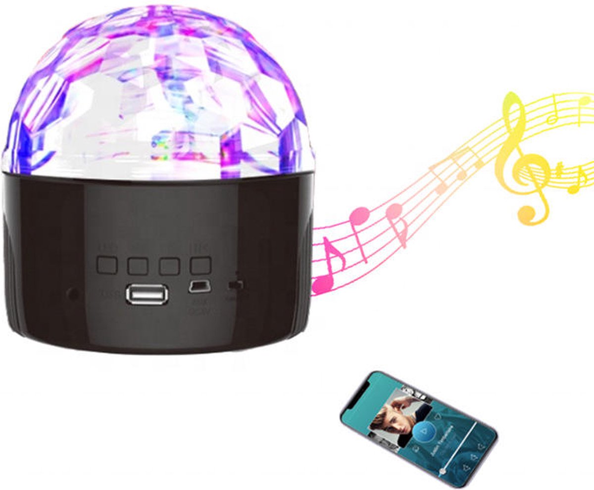Semco - Led Discolamp - Kinderen/volwassenen - Muziek gestuurd ...