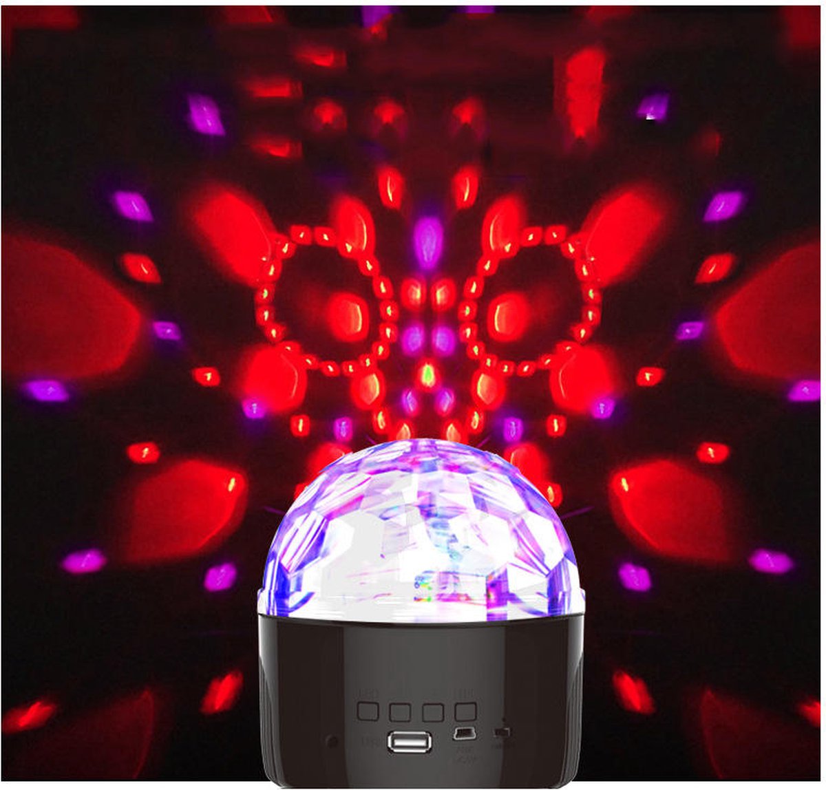 Semco - Led Discolamp - Kinderen/volwassenen - Muziek gestuurd ...