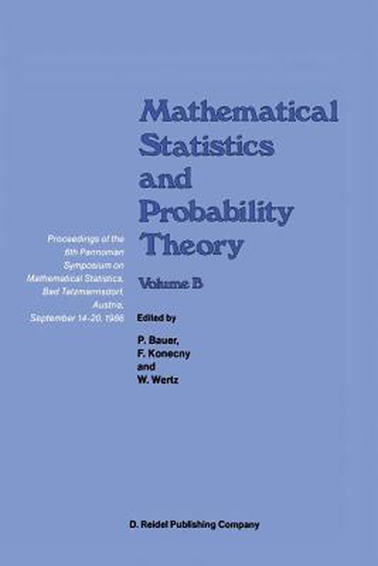 Mathematical Statistics and Probability Theory | 9789401082594 | Boeken ...