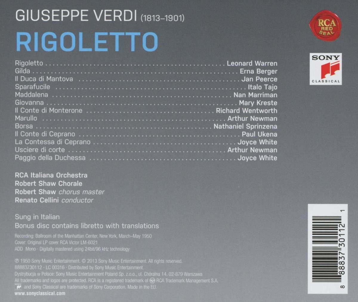 Rigoletto, G. Verdi | CD (album) | Muziek | bol