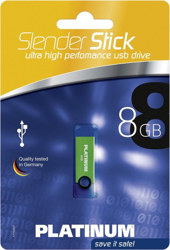 Platinum Slender 8 GB (Light-Retail) | bol.com