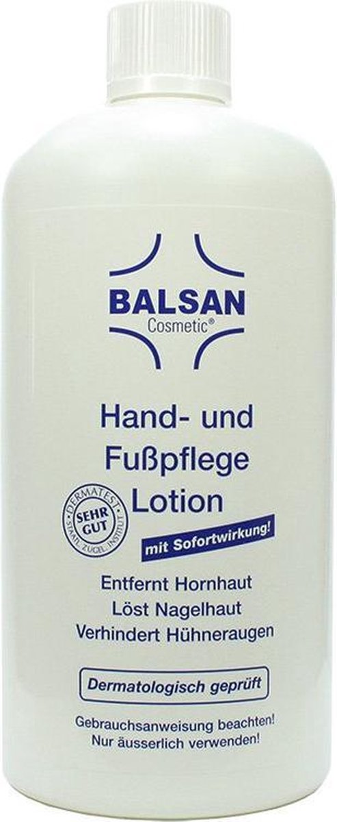 Balsan voetverzorging - Lotion tegen eelt - 500 ml | bol.com