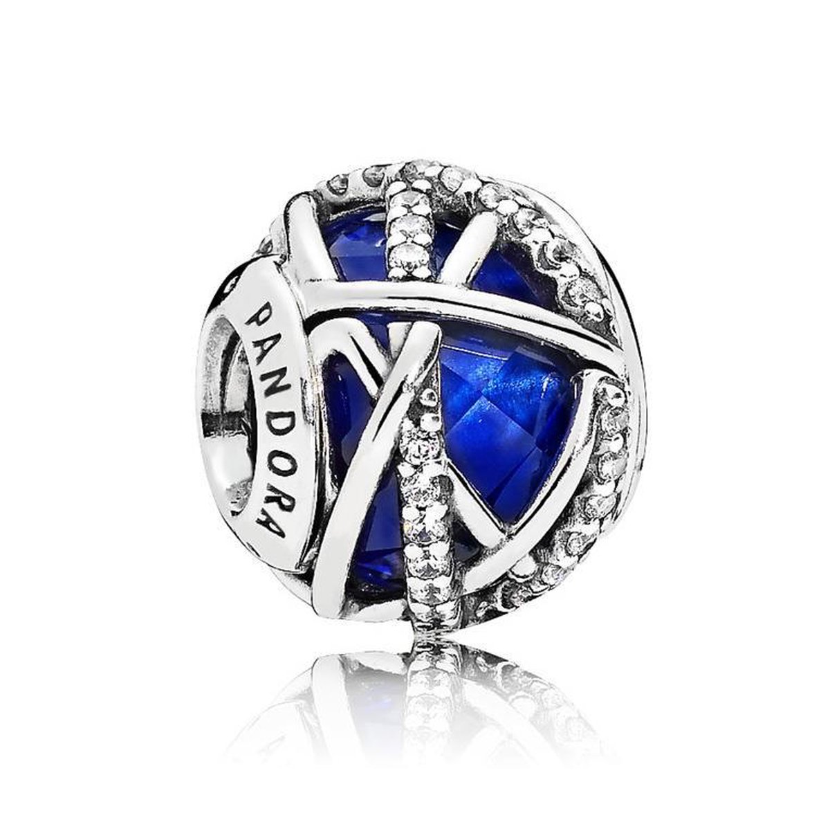 Pandora Bedel zilver Royal Blue Galaxy 796361NCB | bol.com