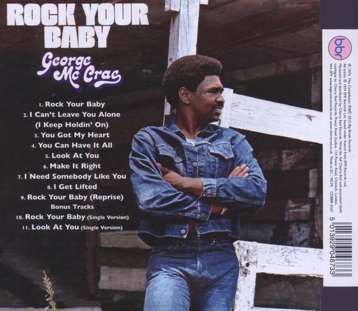 Rock Your Baby -Expanded- - Mccrae George, George Mccrae | CD (album ...