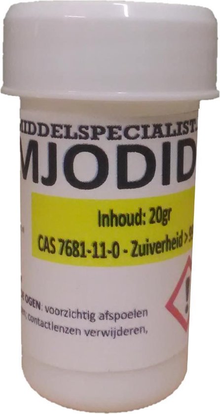 20gr Kaliumjodide (KI, 99.9%) | bol.com