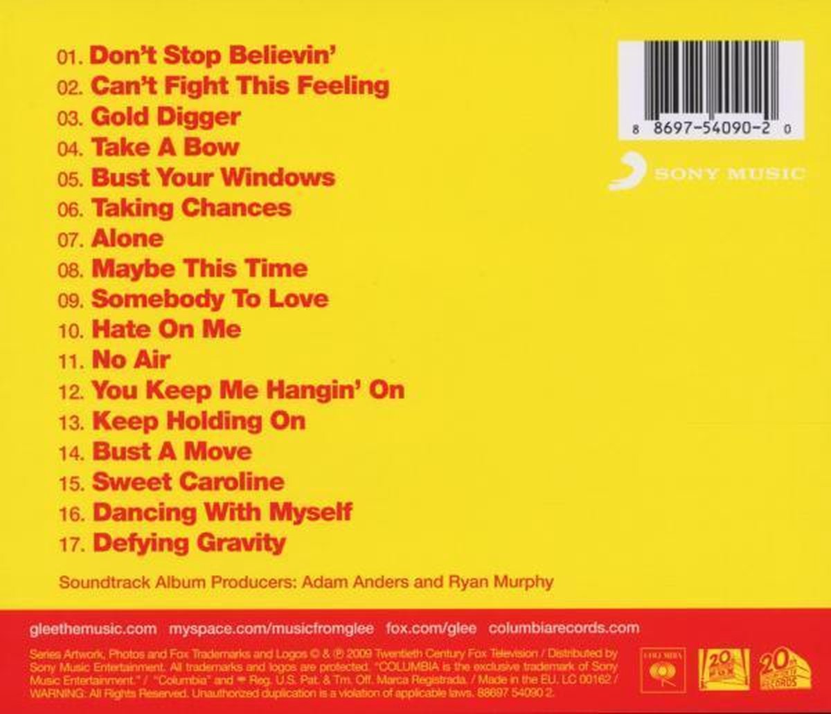 Glee - The Music: Volume 1, Original Soundtrack | CD (album) | Muziek | bol
