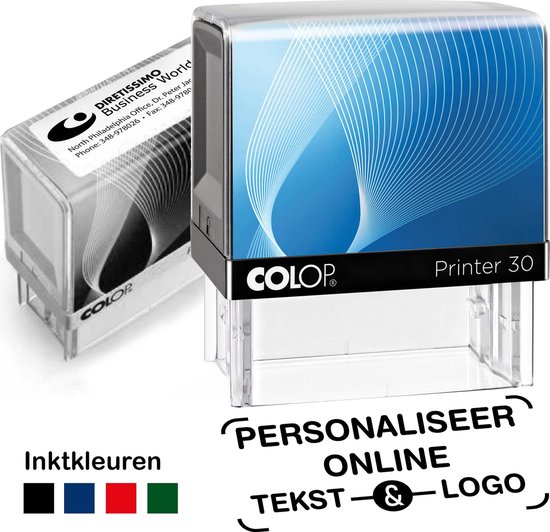 Colop printer 30 Stempel laten maken en direct stempelen | bol