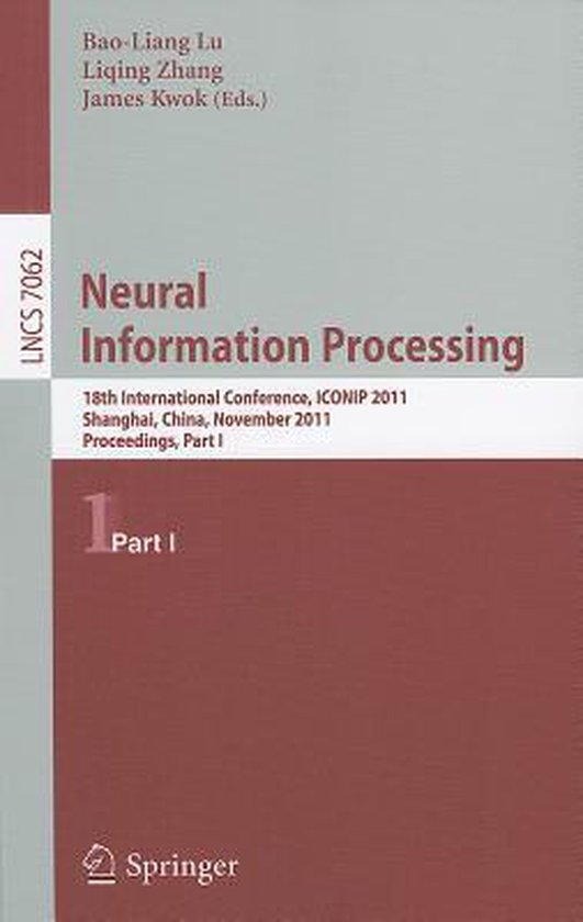 Neural Information Processing | 9783642249549 | Boeken | bol.com