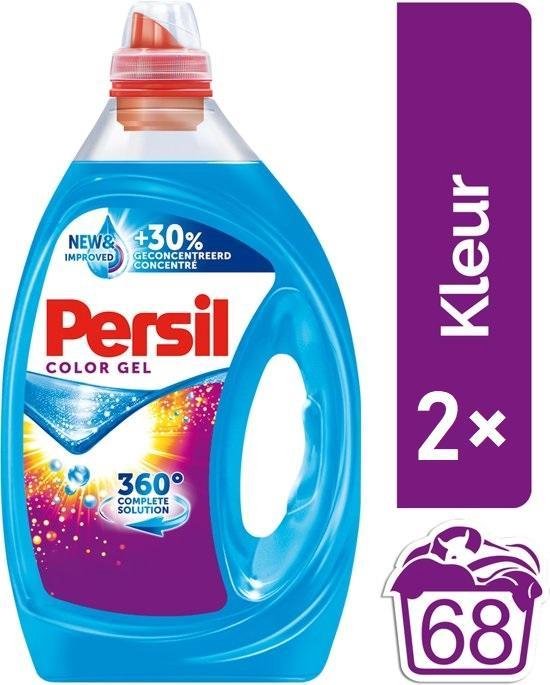 2 pack Persil Color Gel - 68 wasbeurten - vloeibaar - Wasmiddel | bol.com