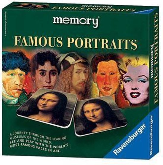 Famous Portraits Memory | Games | bol.com