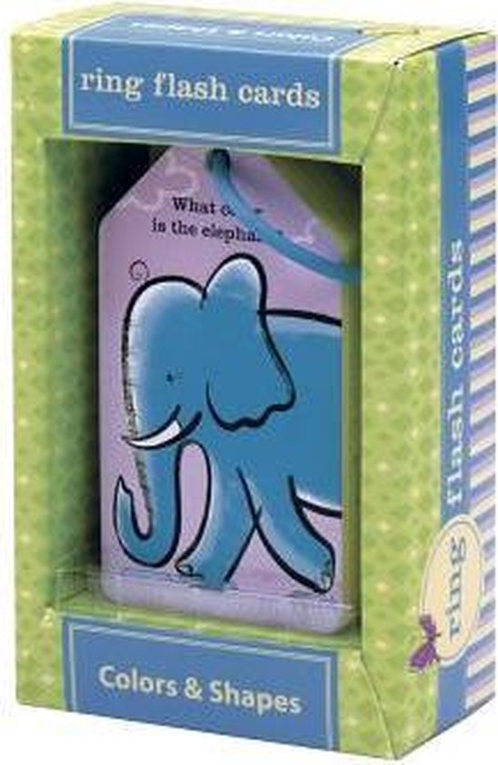 Colors & Shapes Ring Flash Cards | bol