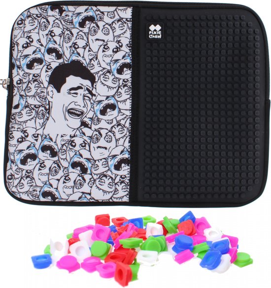 Pixie Crew Tablethoes Met Troll-design Wit/zwart | bol.com