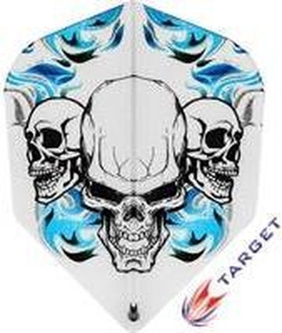 Target Vision 3 Skull White Blue (OP=OP) Set Ã 3 stuks | bol.com
